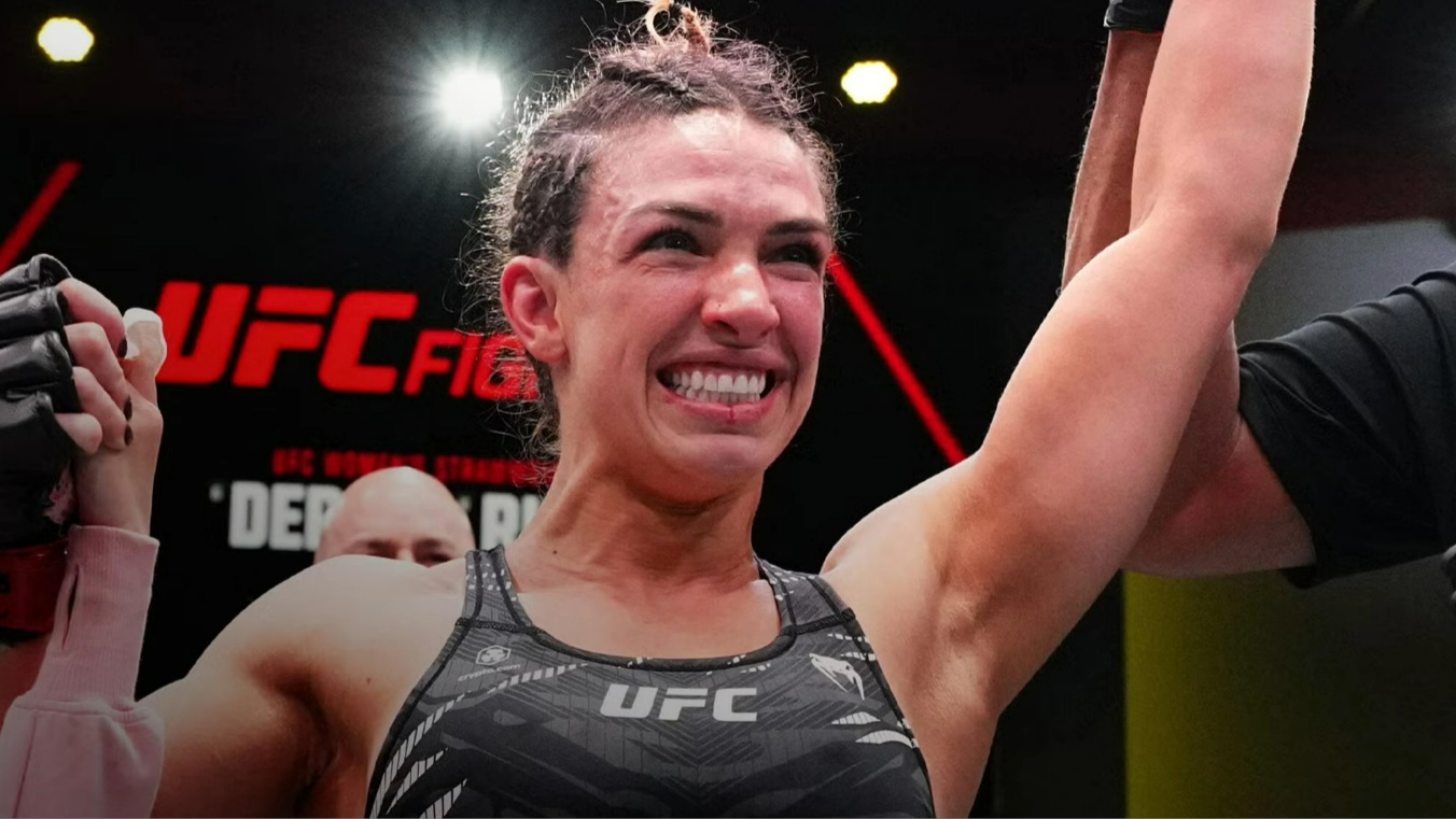 Mackenzie Dern vence Amanda Ribas no primeiro UFC do ano